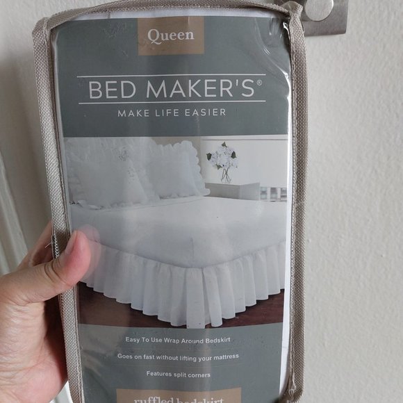 Bed Maker's | Bedding | Queen Bed Makers Never Lift Your Mattress Wrap ...